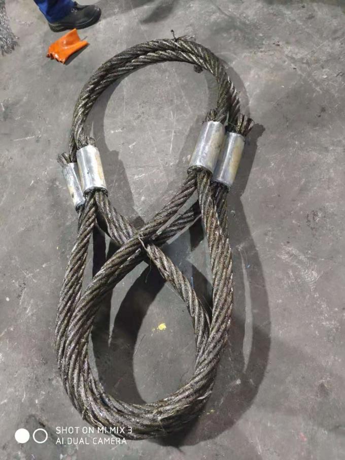 Mechanically Spliced 35Wx7 Heavy Duty Lifting Slings With Soft Eye