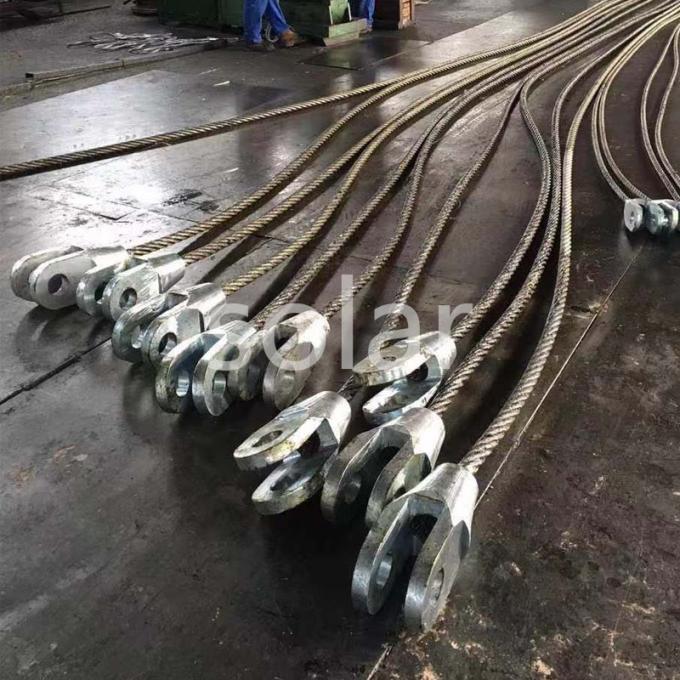 Galvanized Wire Lifting Slings End With Open Spelter Socket - Open ...