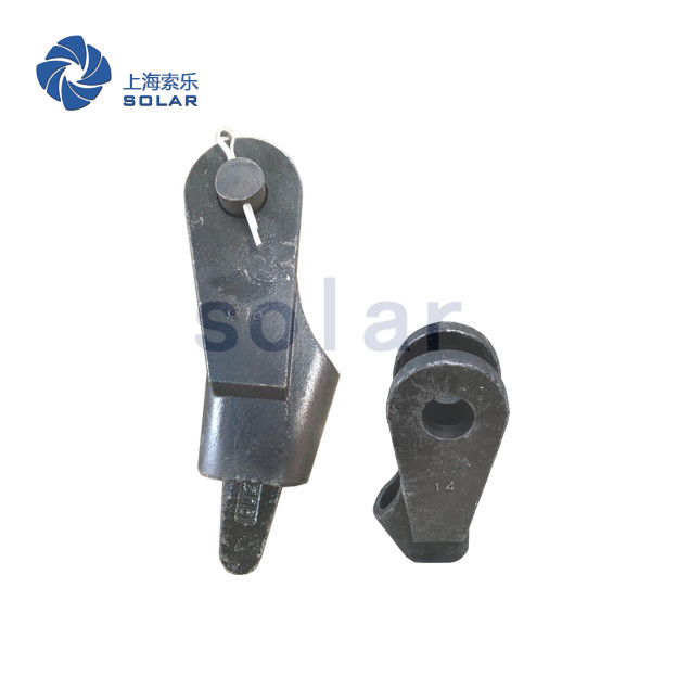 Heavy Duty Wire Rope Fittings Cast Steel Wire Rope Clip Open Wedge Socket