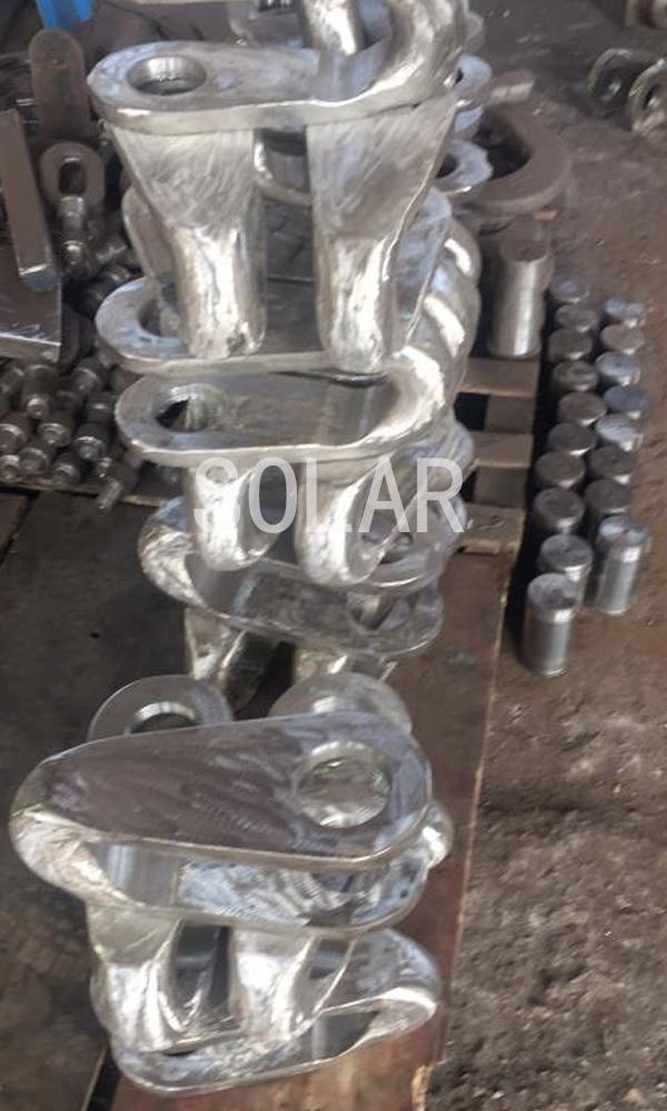 Forged Mandal Fairlead Shackle , Galvanized Steel Tonsberg Mooring Link