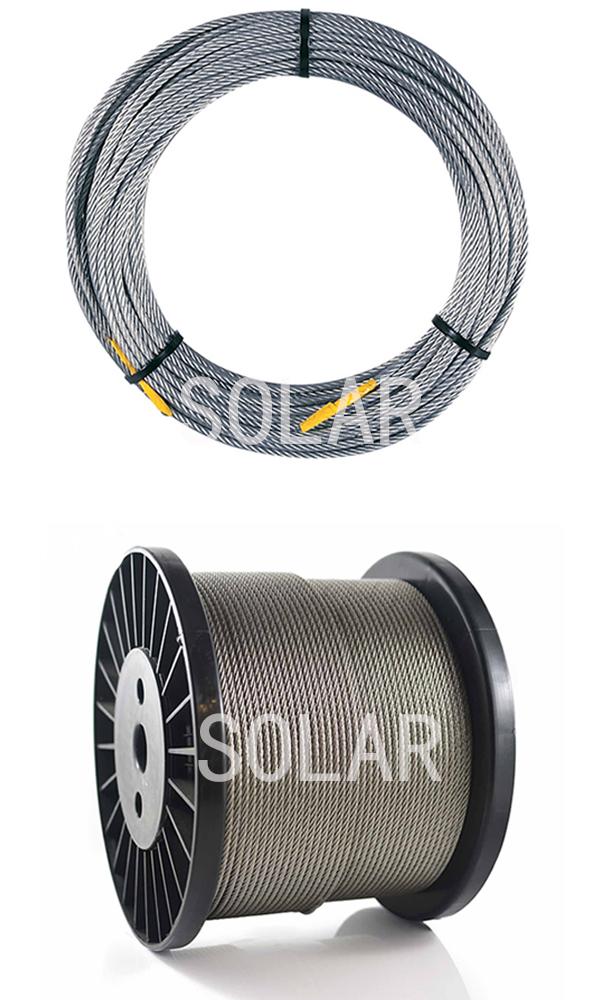 8mm- 72mm Special Wire Rope 19x7 18X7+IWS For Building And Industrial ...