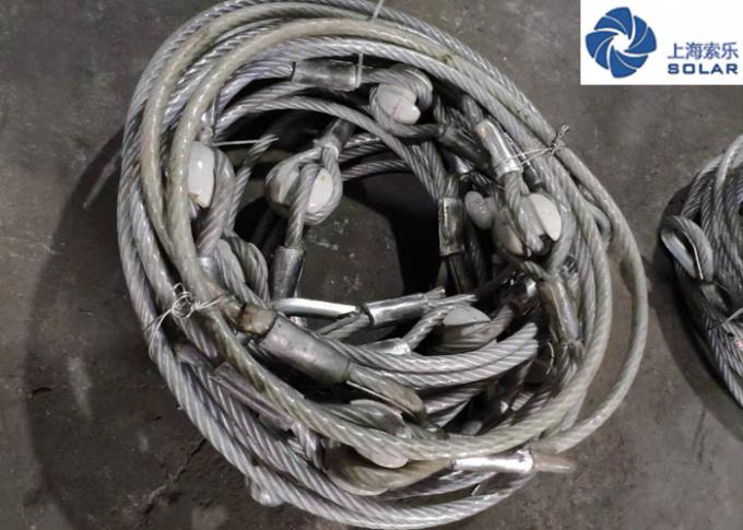 Strong Fiber Core Stainless Steel Aircraft Cable , Vinyl Coated ...