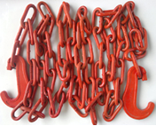 Customized Size Cargo Lashing Equipment Chain Both End With High ...