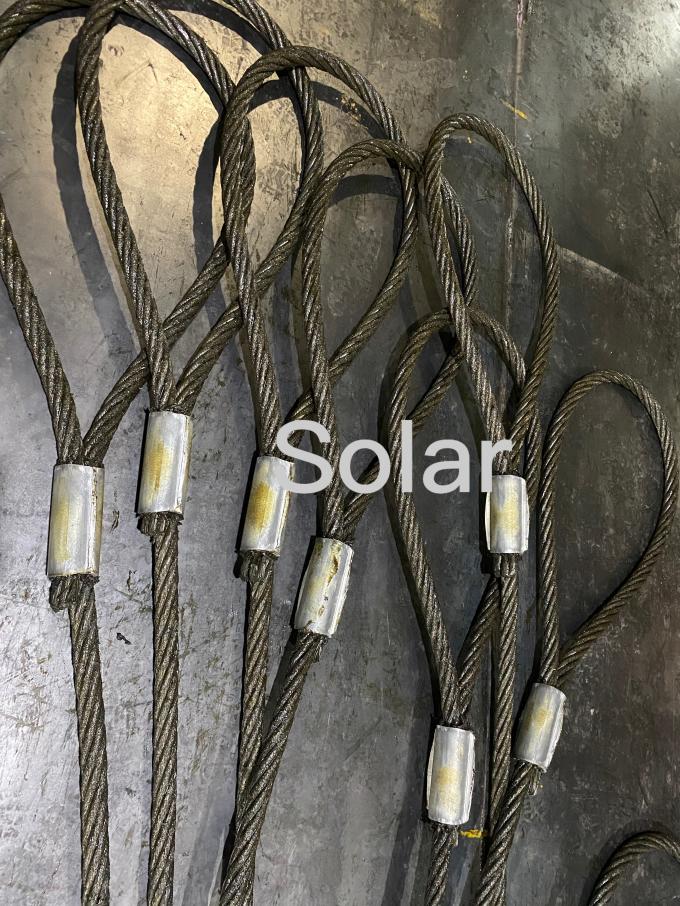 6X37 IWRC EIPS Heavy Duty Lifting Slings Soft Eye For Most Lifting Applications