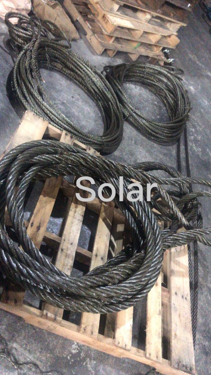 10mm-80mm Steel Wire Man Hand Spliced soft Eye, Loop Loop sling ...