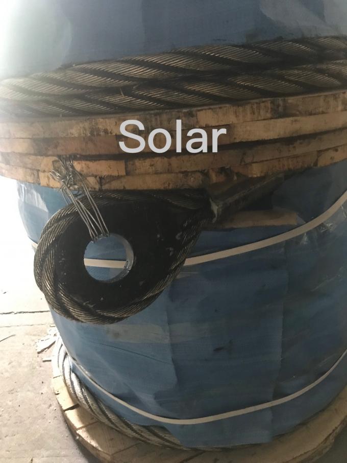 Drawn Galanized Steel Wire Rope. Preformed, RHRL, Lube A2, API 9A Spec ...